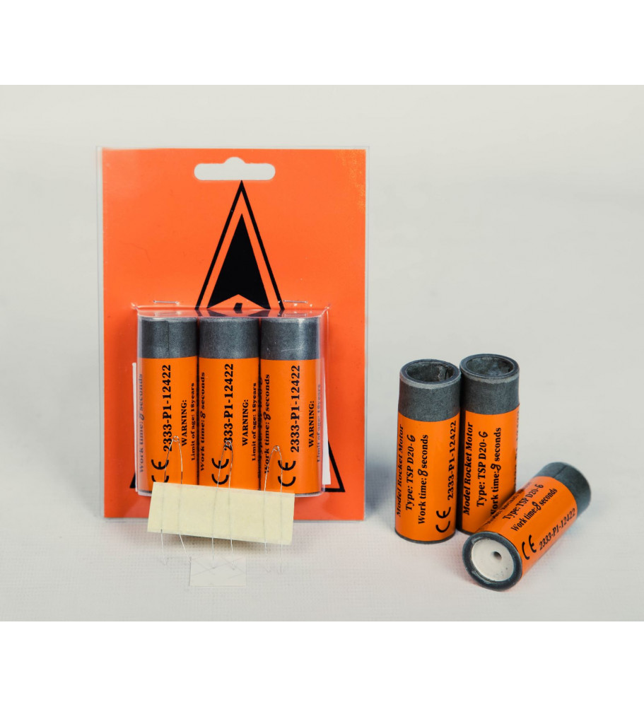 Rocket Motors And Consumables All Rocket Motors D12 0 Triple Pack